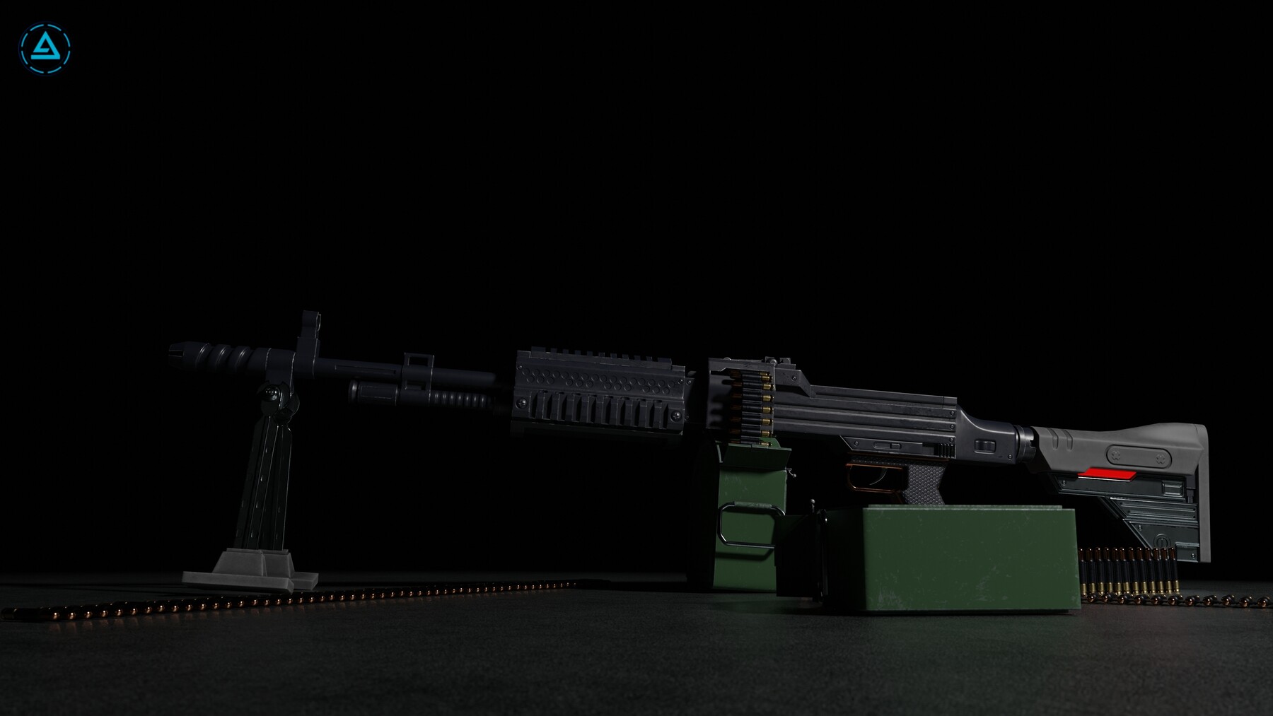 ArtStation - DPR LMG | Game Assets