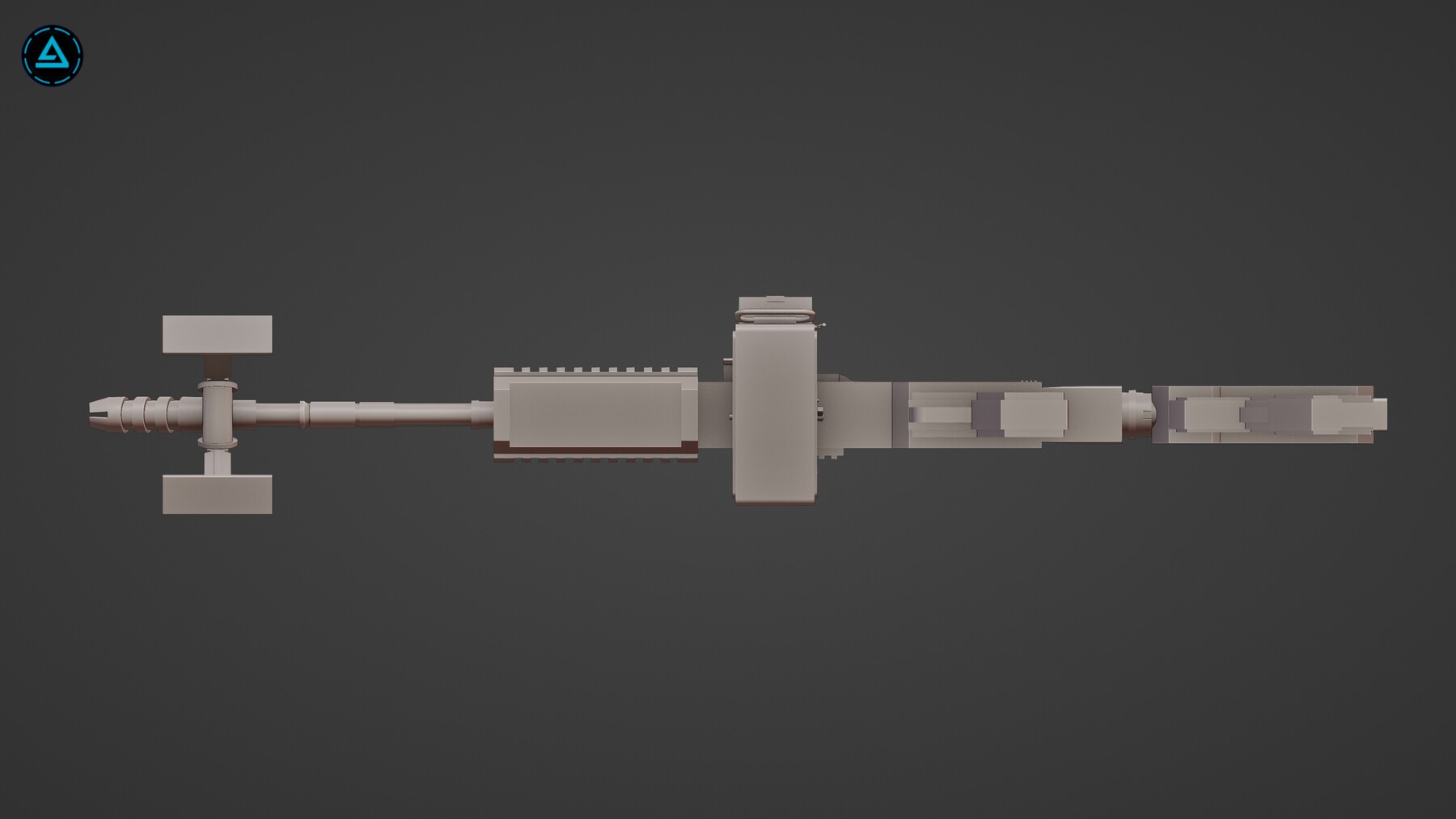 ArtStation - DPR LMG | Game Assets