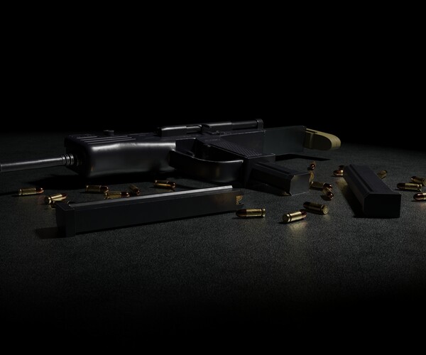 ArtStation - VIPER 72M SMG | Game Assets