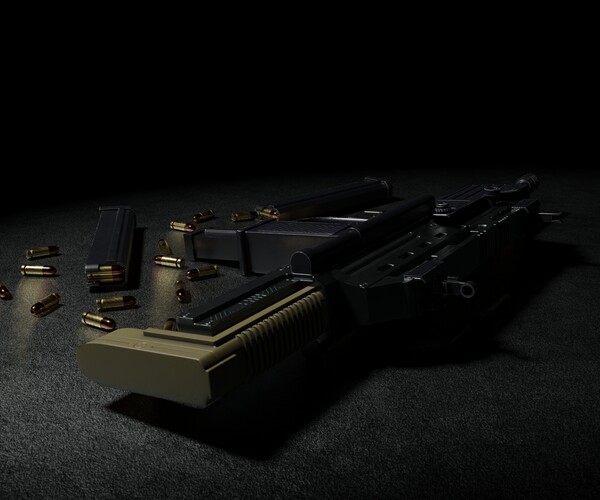 ArtStation - VIPER 72M SMG | Game Assets