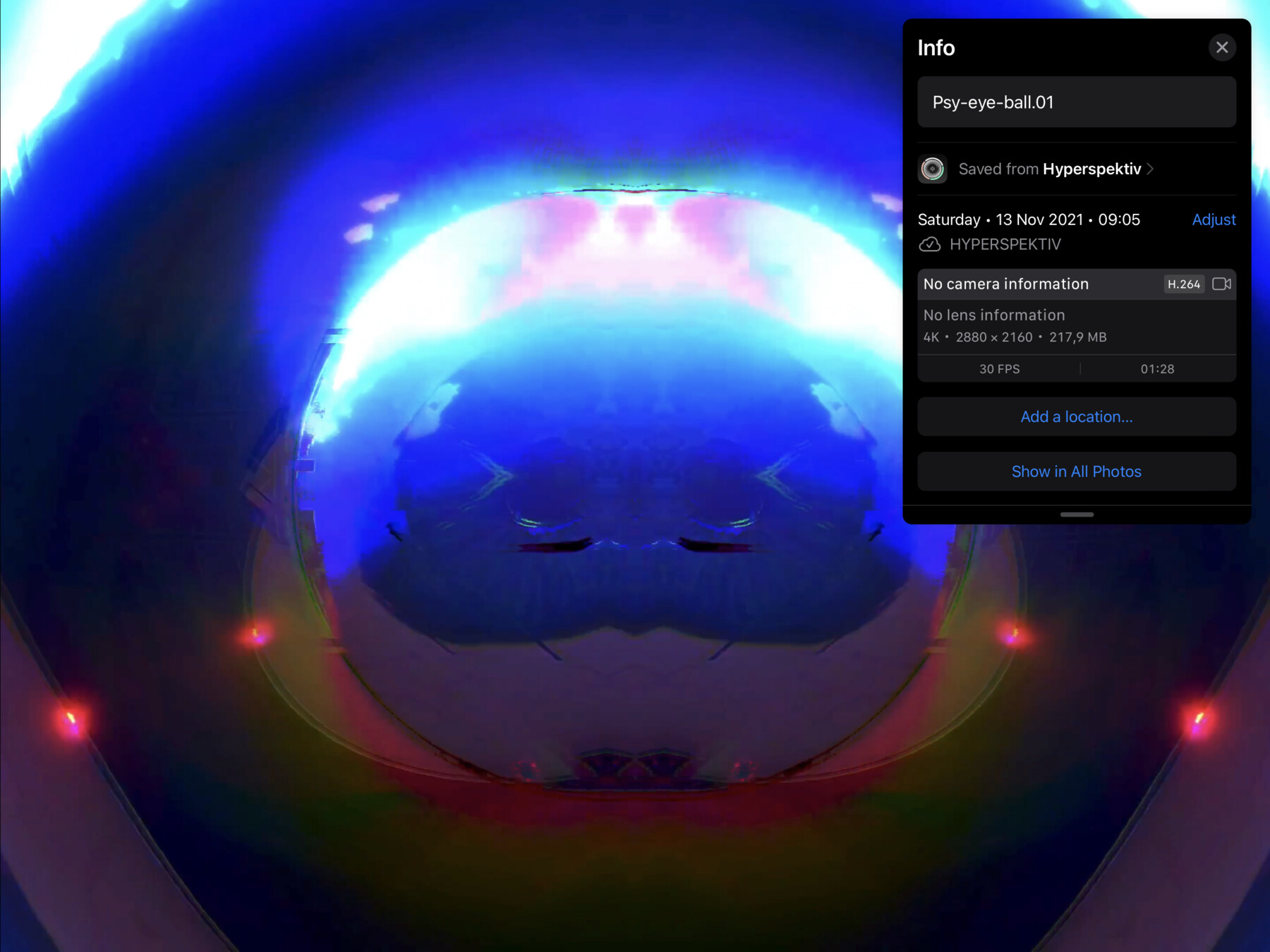 ArtStation - Pack of Visuals - Psy-eye-ball -3- Clips | Resources