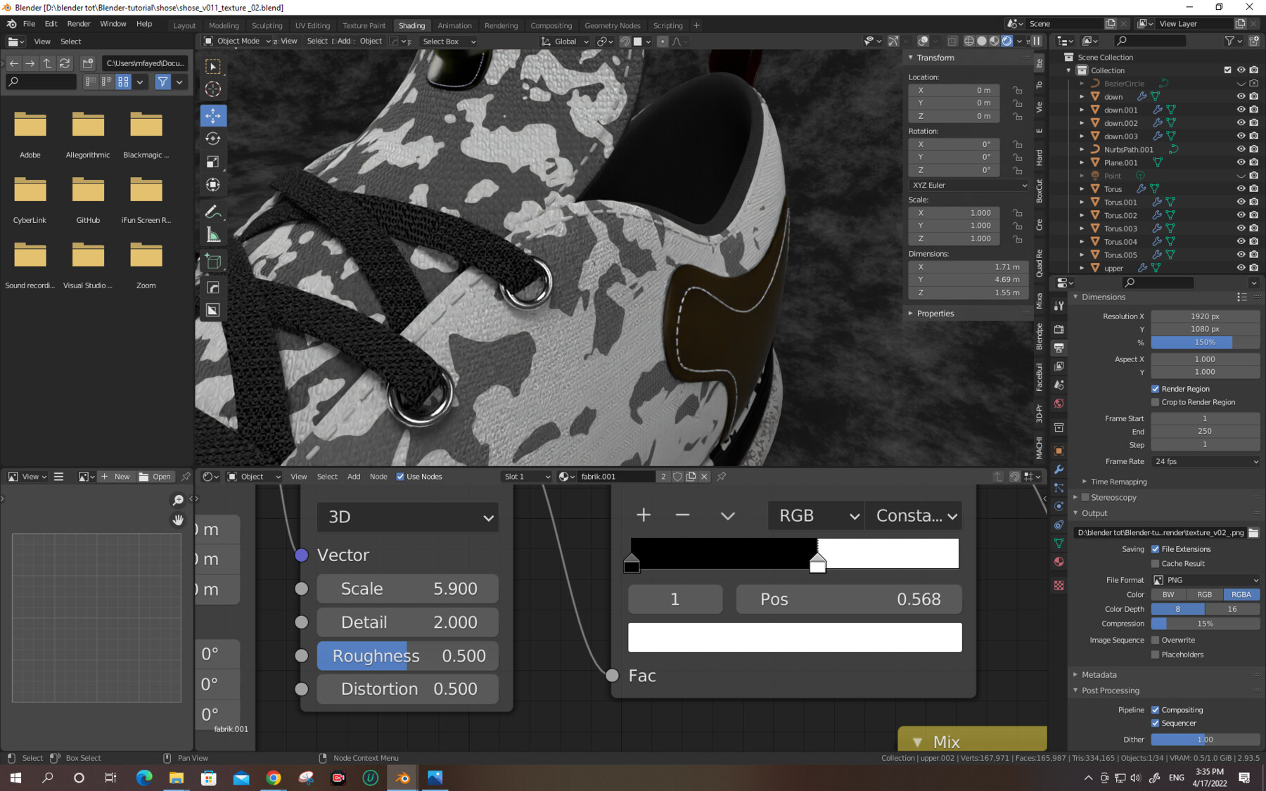 ArtStation - shoes (sneaker) high poly (blender) | Resources