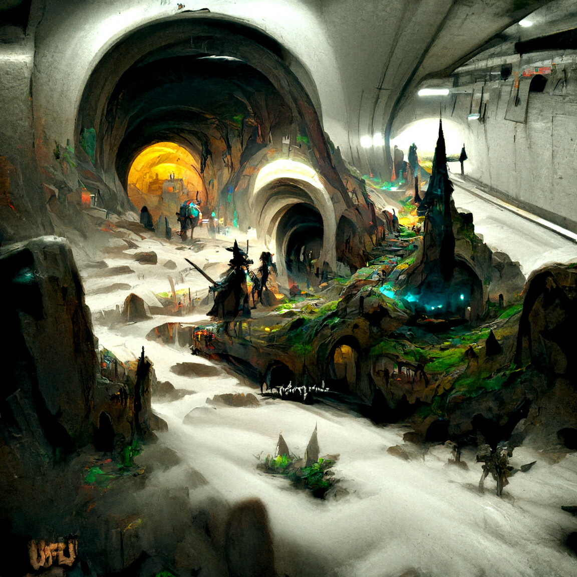 ArtStation - Left Right or middle Passage | Artworks