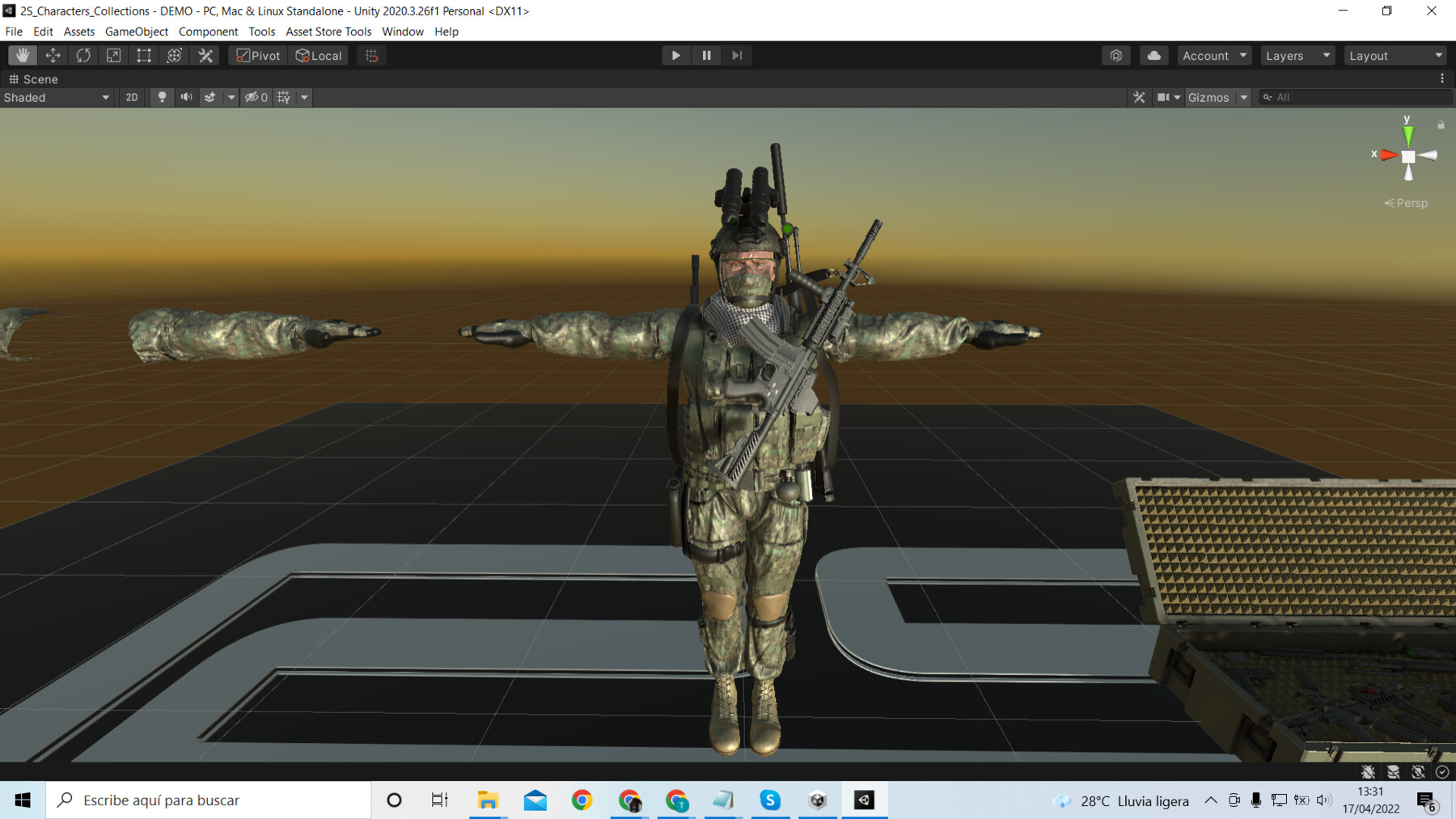 ArtStation - UNIVERSAL_RANGER_STANDARD_COMPLETE_2.0_Unity_2S | Game Assets