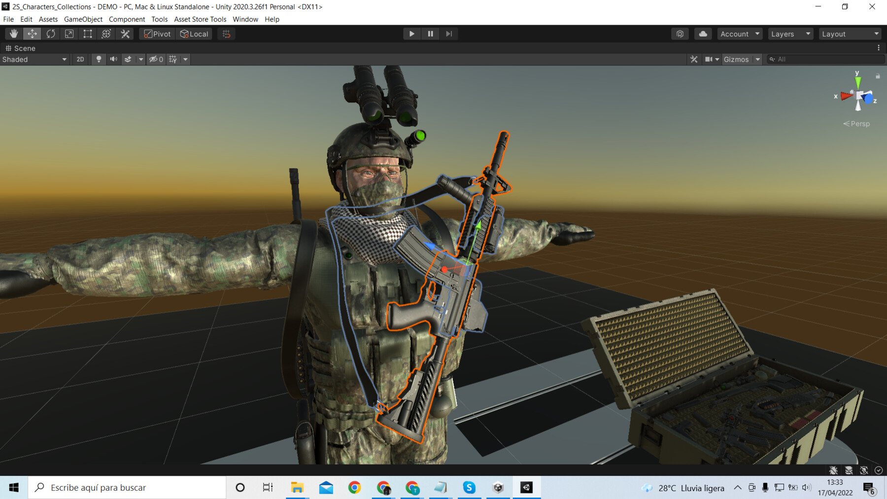 ArtStation - UNIVERSAL_RANGER_STANDARD_COMPLETE_2.0_Unity_2S | Game Assets