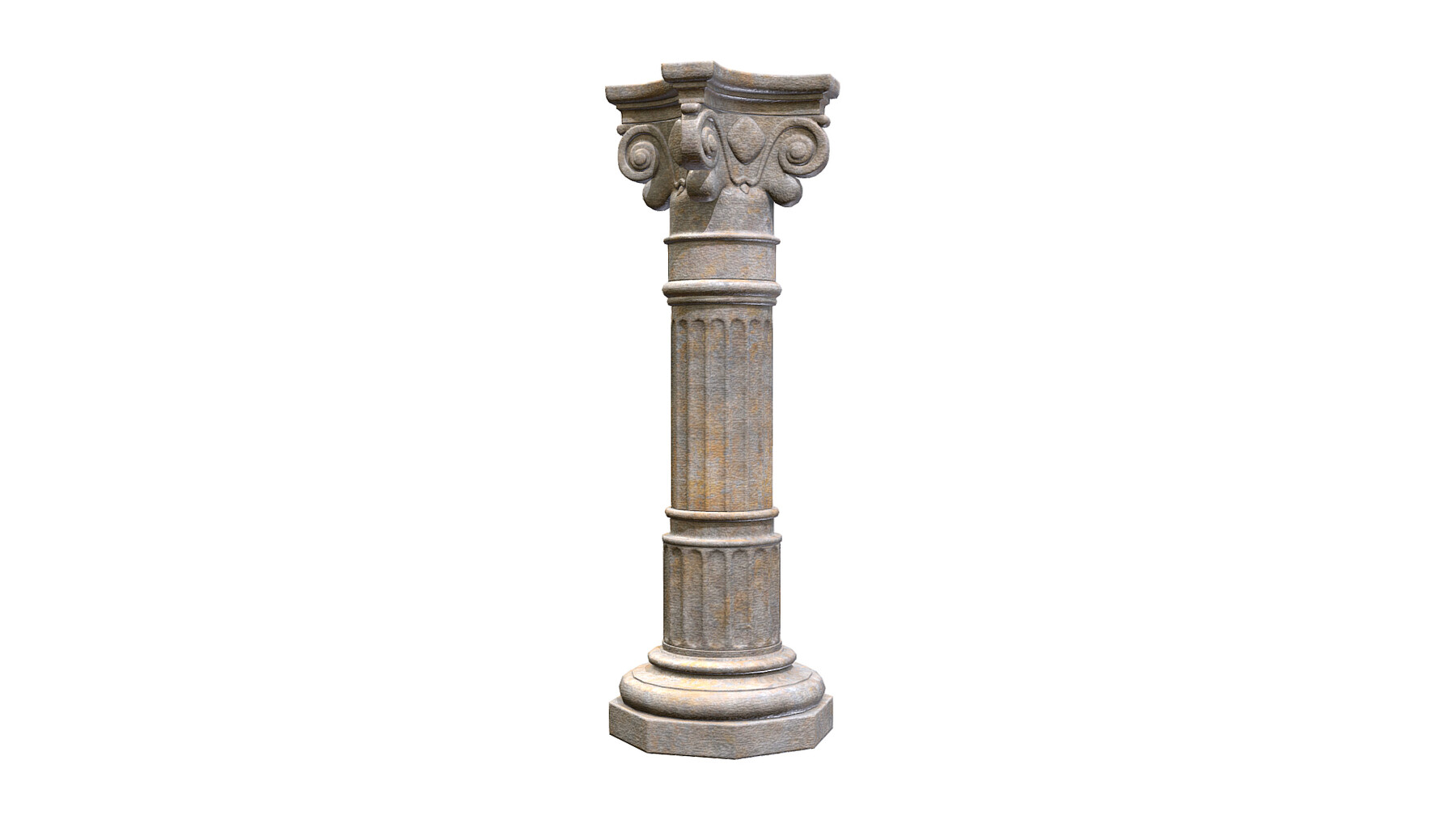 ArtStation - Classical Stone Column 01 - Game-ready - PBR | Game Assets