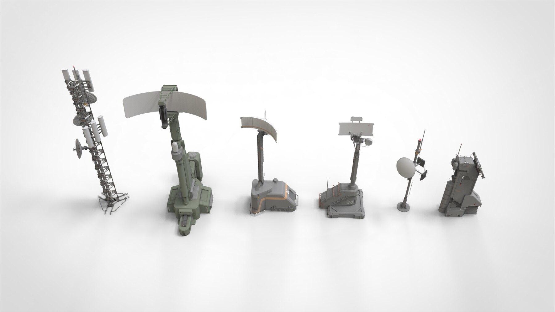 ArtStation - Sci fi antenna 13 | Resources