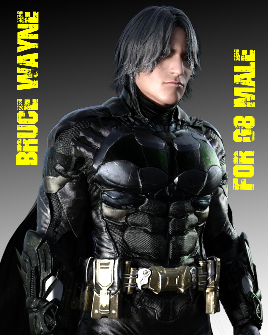 ArtStation - Bruce Wayne For Genesis 8 Male | Game Assets