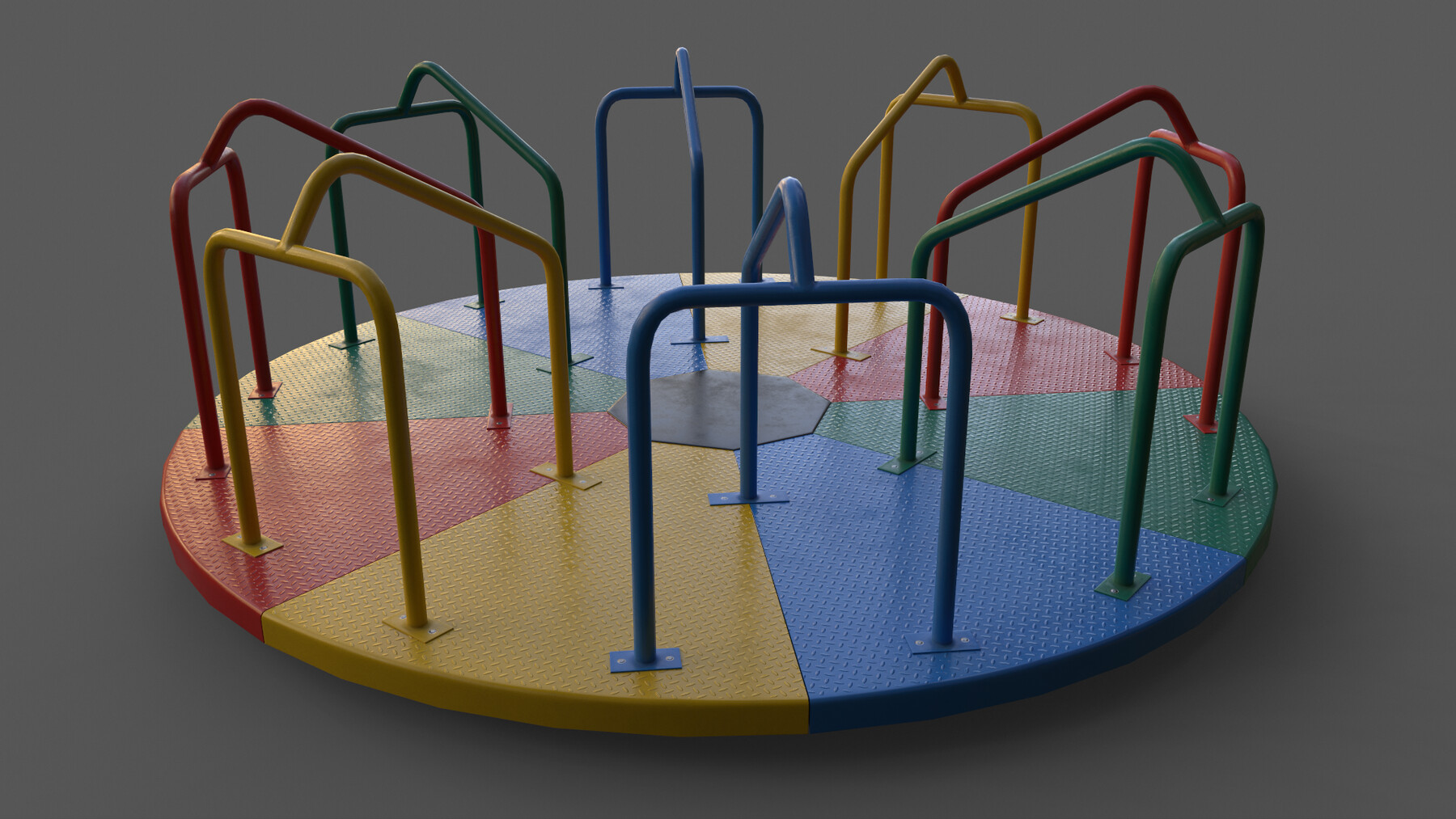 ArtStation - PBR Merry Go Round Roundabout B | Game Assets