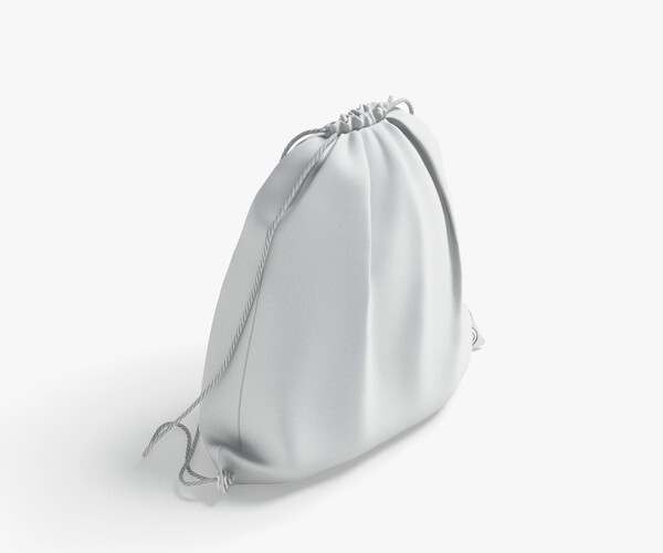 ArtStation - Drawstring Backpack | Resources