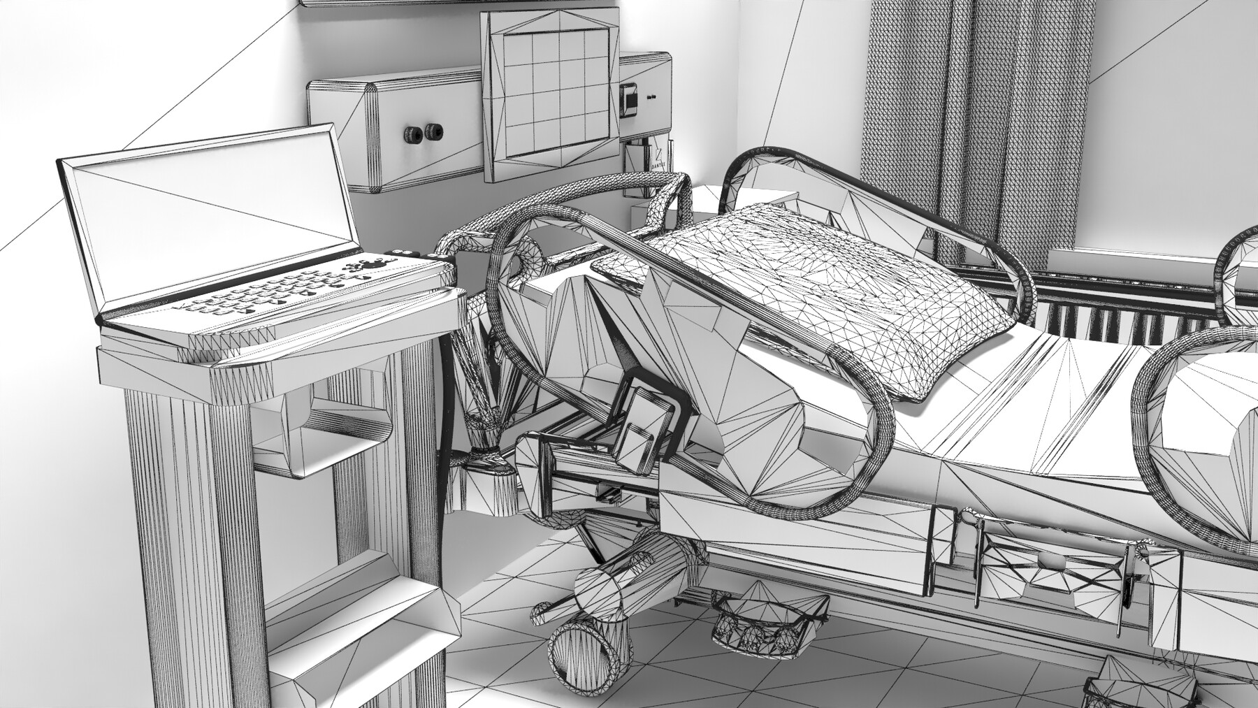 ArtStation - Intensive Care Unit 2 | Resources