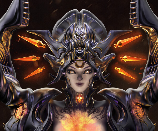 ArtStation - ZBRUSH FALLET MODELING TIMELAPSE | Tutorials