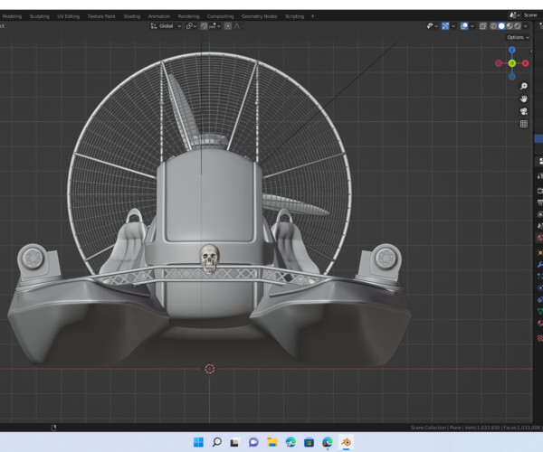 ArtStation - Futuristic Military Airboat | Resources