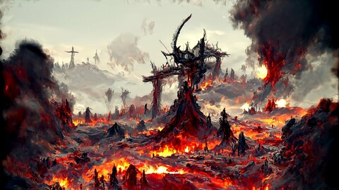 ArtStation - Hellscape | Artworks