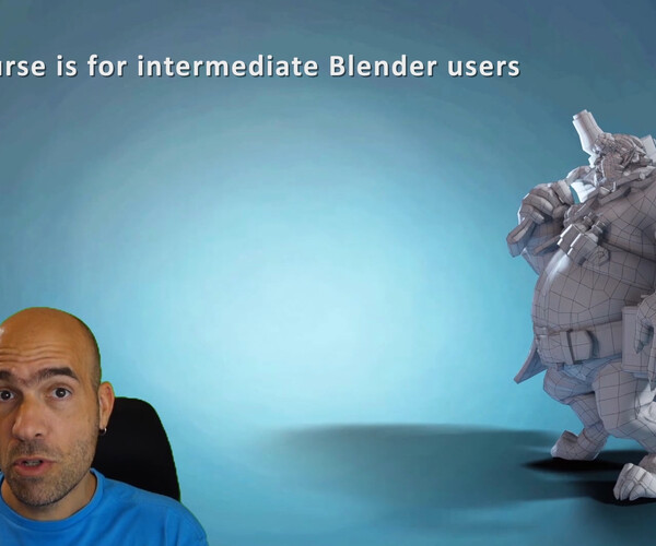 Artstation Create A Commercial Game 3d Character In Blender Full Course Tutorials