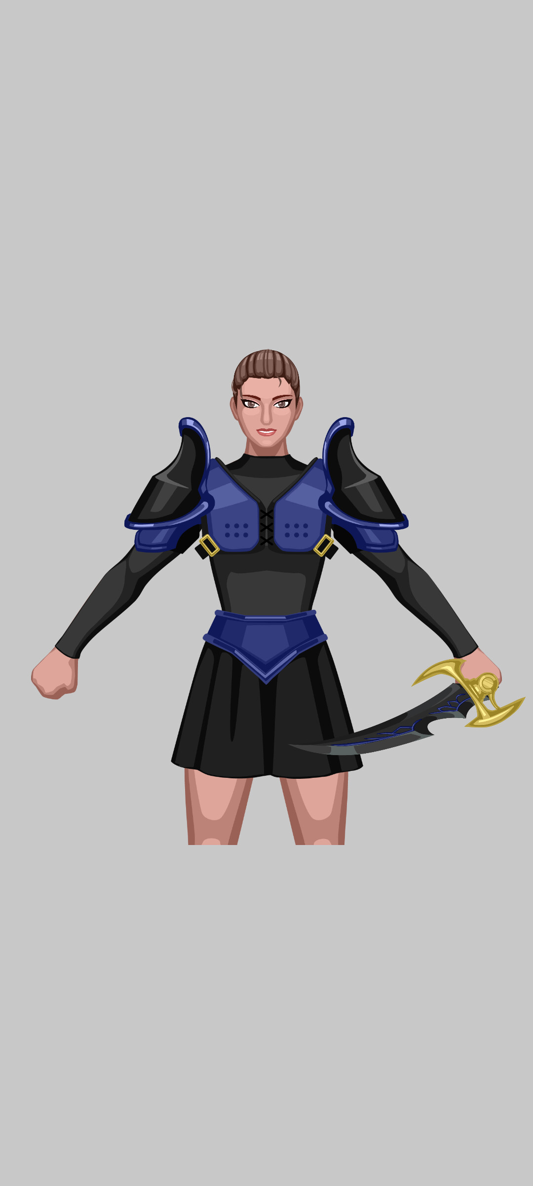 ArtStation - Warrior woman 21 | Game Assets