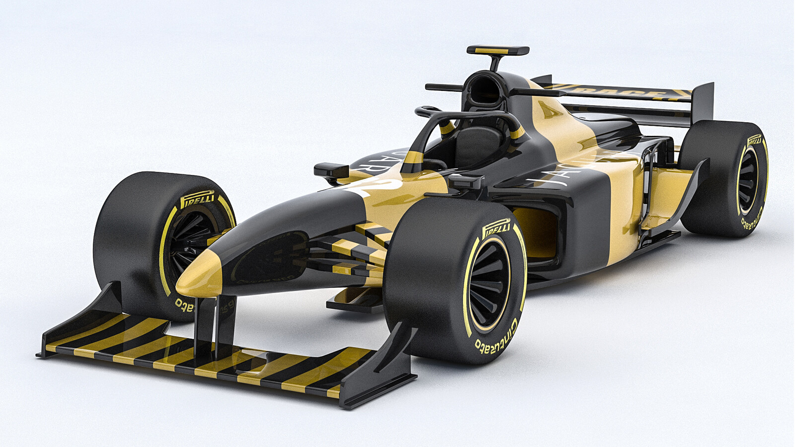 ArtStation - Formula 1 car model 09 | Game Assets