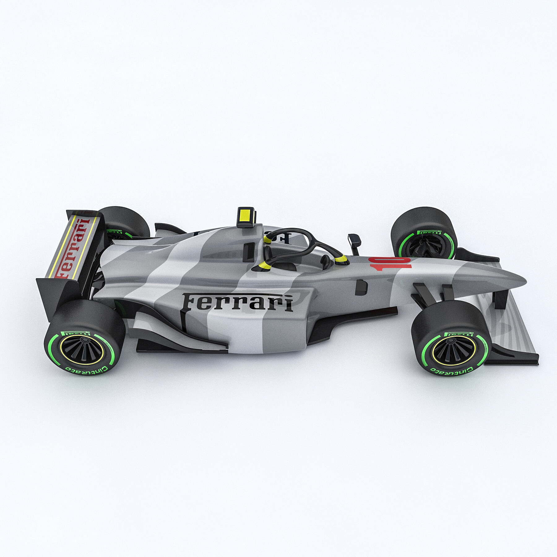 ArtStation - 3D Formula 1 car model 04 | Game Assets