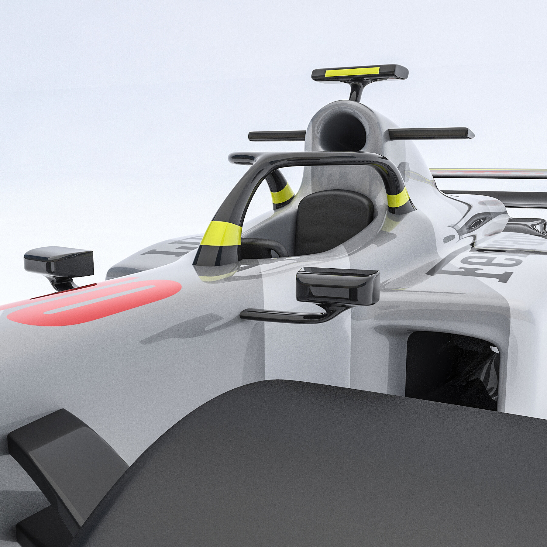 ArtStation - 3D Formula 1 car model 04 | Game Assets