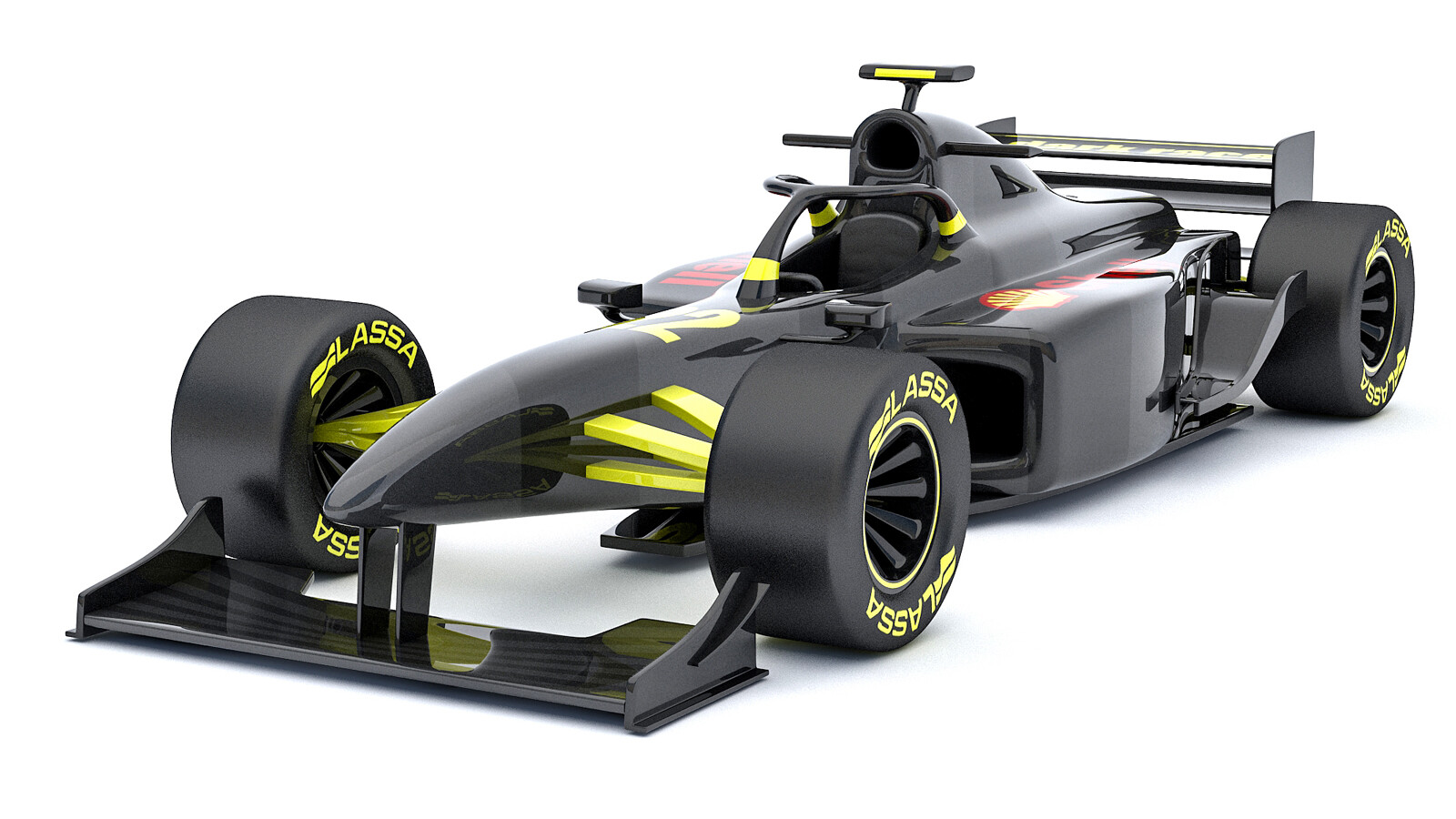 ArtStation - ormula 1 car model 03 | Game Assets