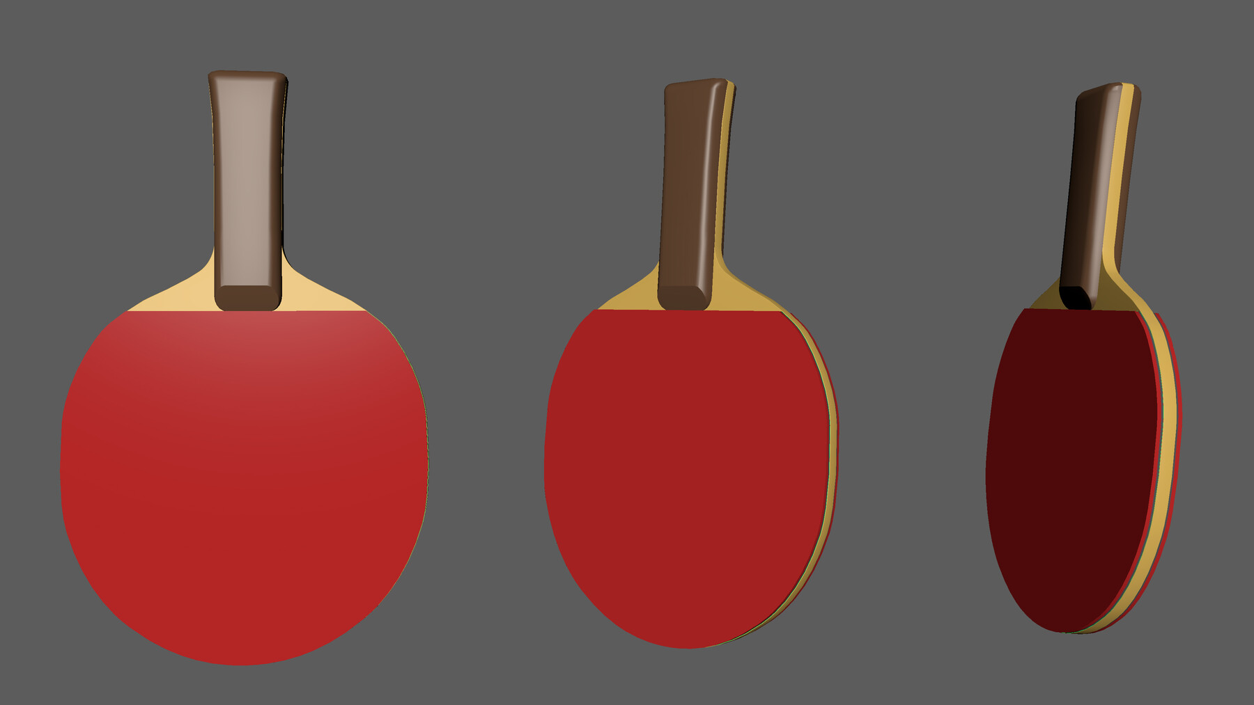 ArtStation - Ping pong paddle | Resources