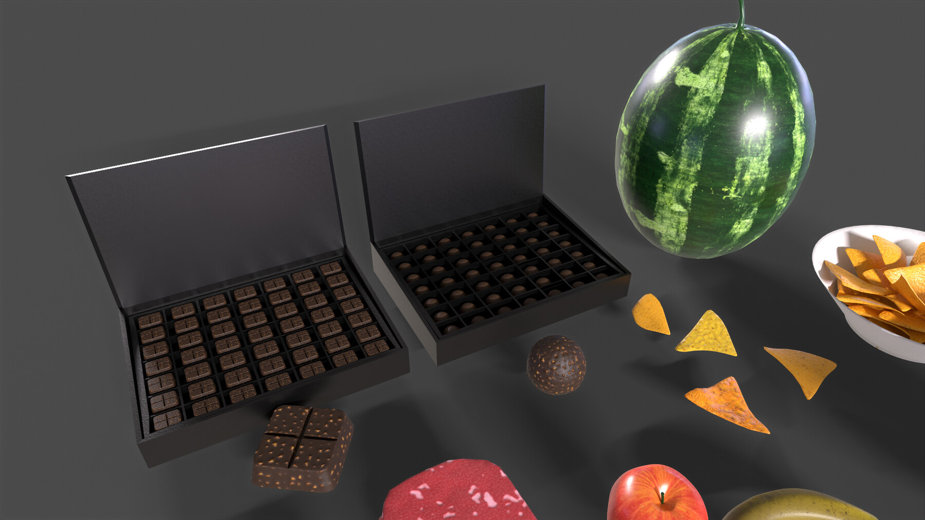 ArtStation - Vegetable Foods Meats and Others Collection | Game Assets