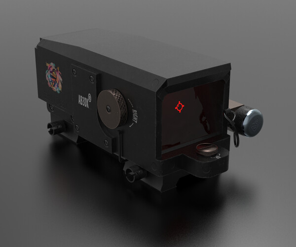 ArtStation - Tactical Red-Dot VR | Game Assets