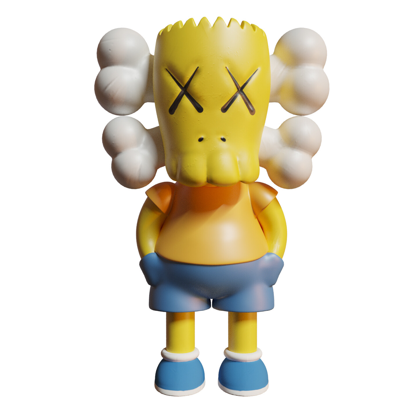 ArtStation - KAWS Bart Kimpson | Resources