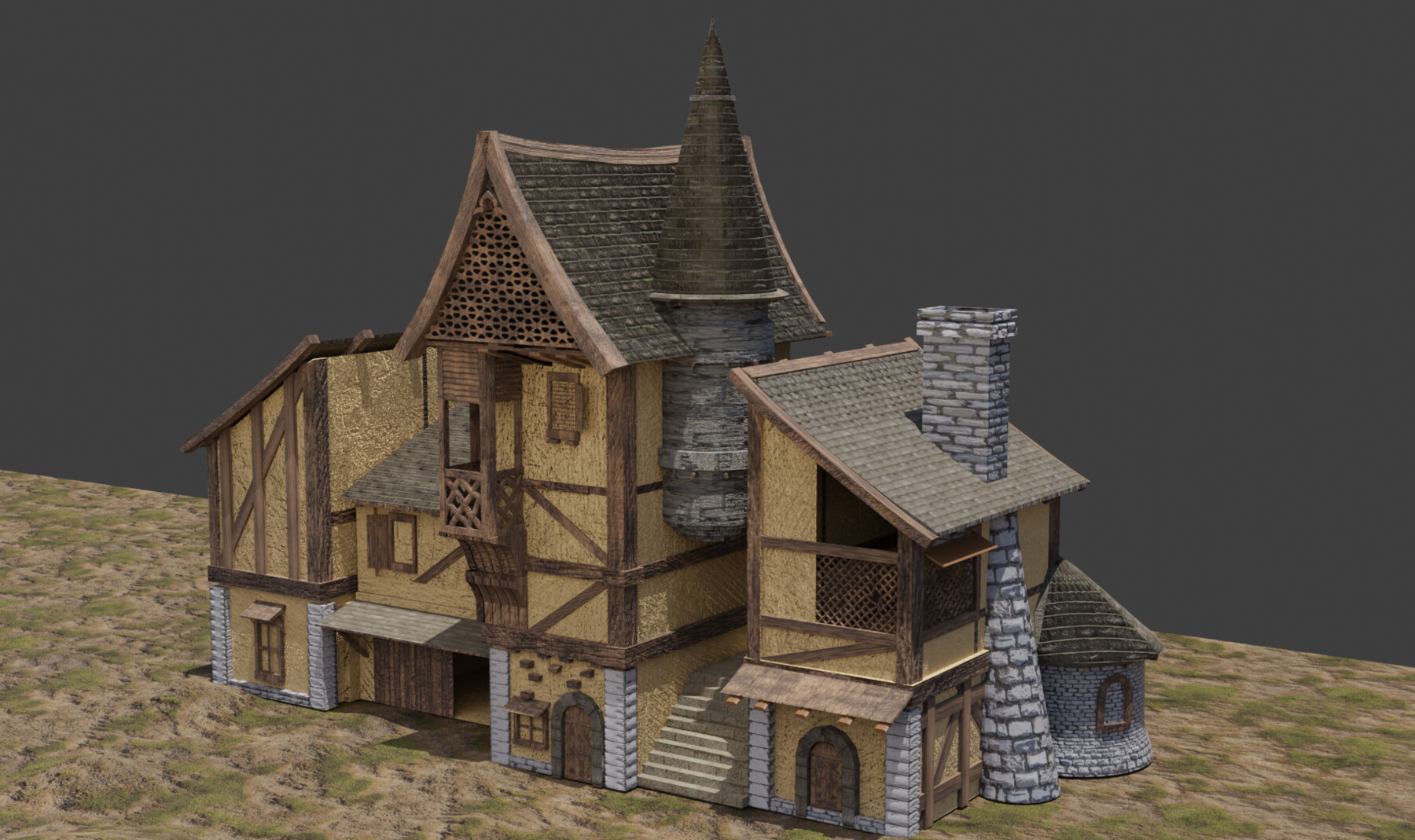 ArtStation - Medieval House | Resources