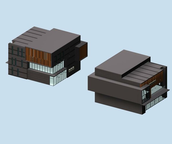 ArtStation - City planning office building fashion design - 446 | Resources