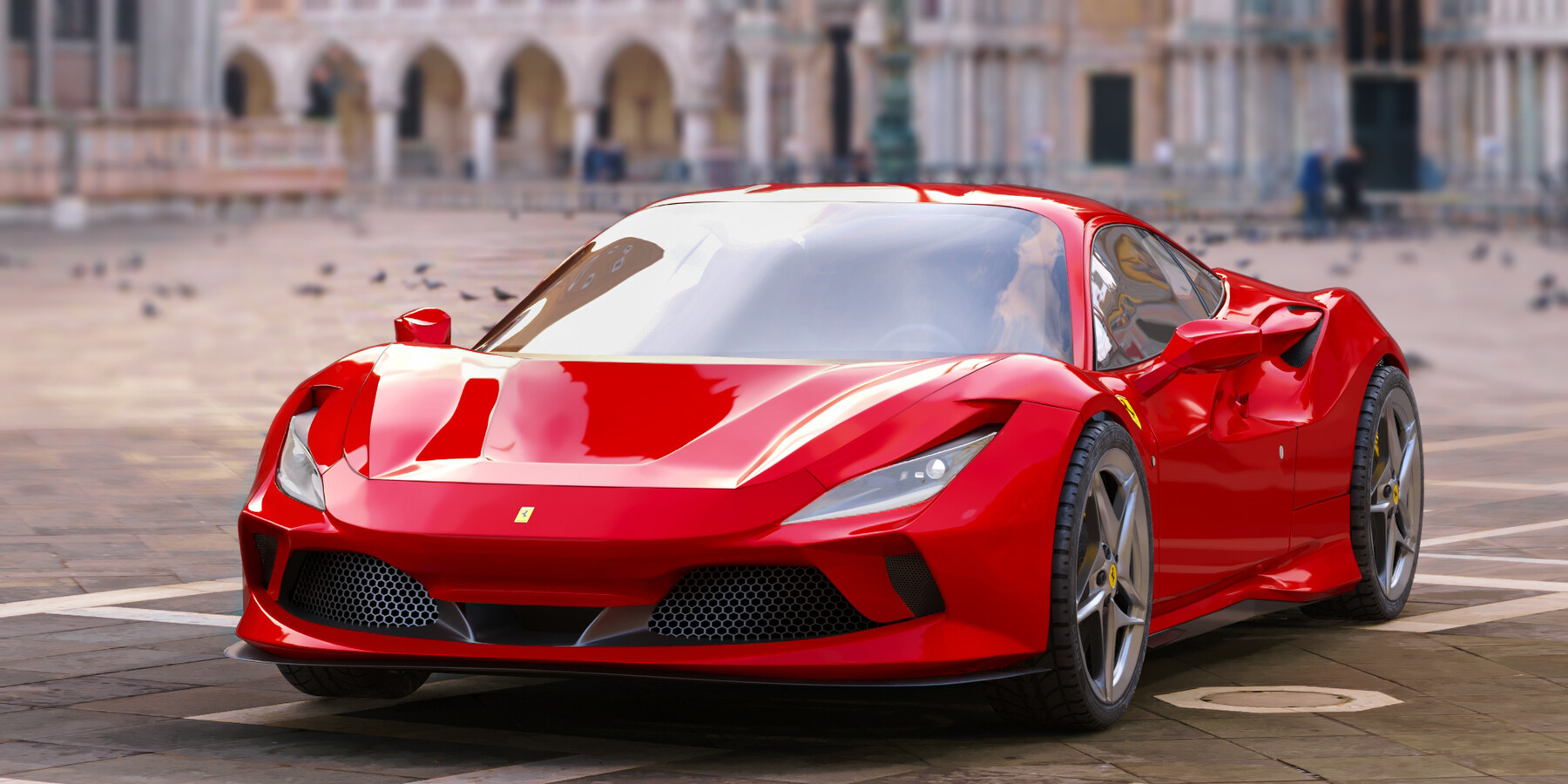 ArtStation - Ferrari F8 Tributo | Resources
