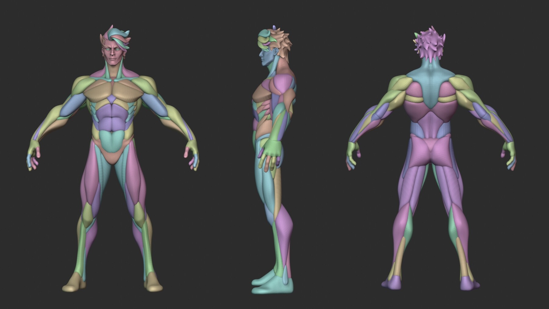 ArtStation - Stylized Warrior Anatomy | Resources
