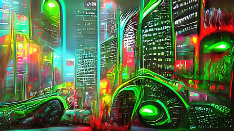 ArtStation - Cyberpunk Acid | Artworks