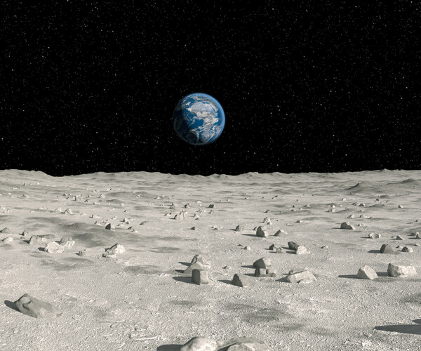 ArtStation - Moon 8K, 16K HDRI | Resources