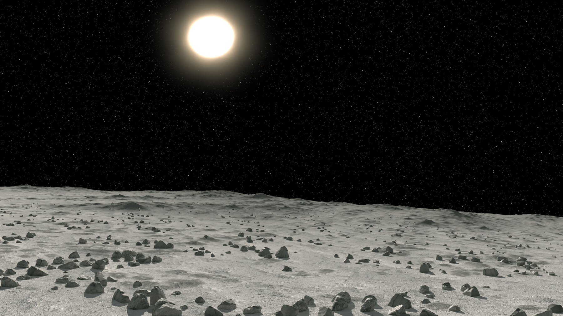 ArtStation - Moon 8K, 16K HDRI | Resources