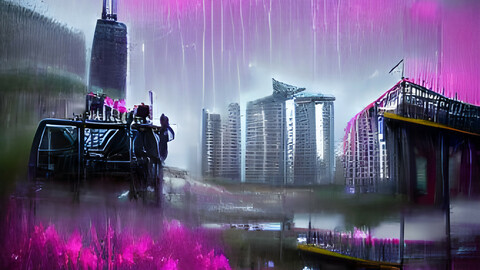 ArtStation - Cyberpunk Flood | Artworks