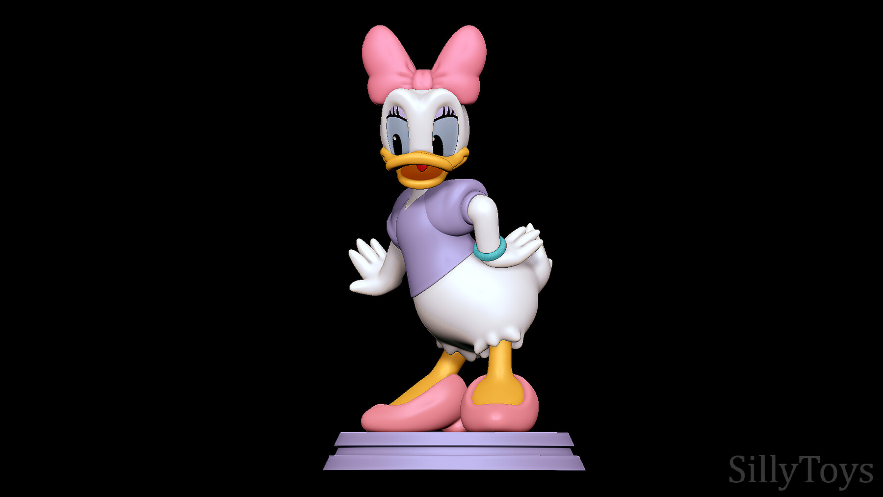 ArtStation - Daisy Duck 3D print model | Resources