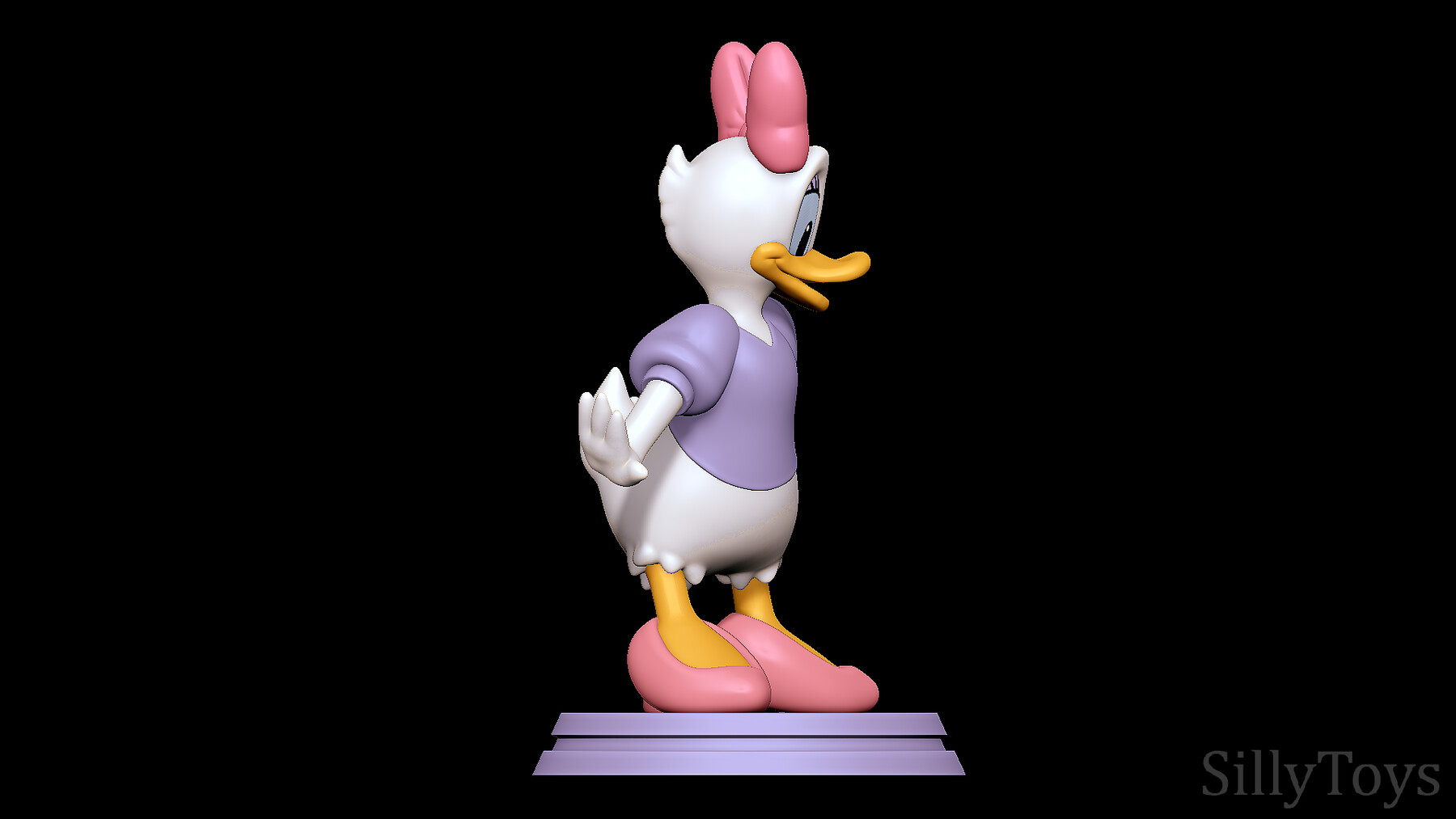 ArtStation - Daisy Duck 3D print model | Resources