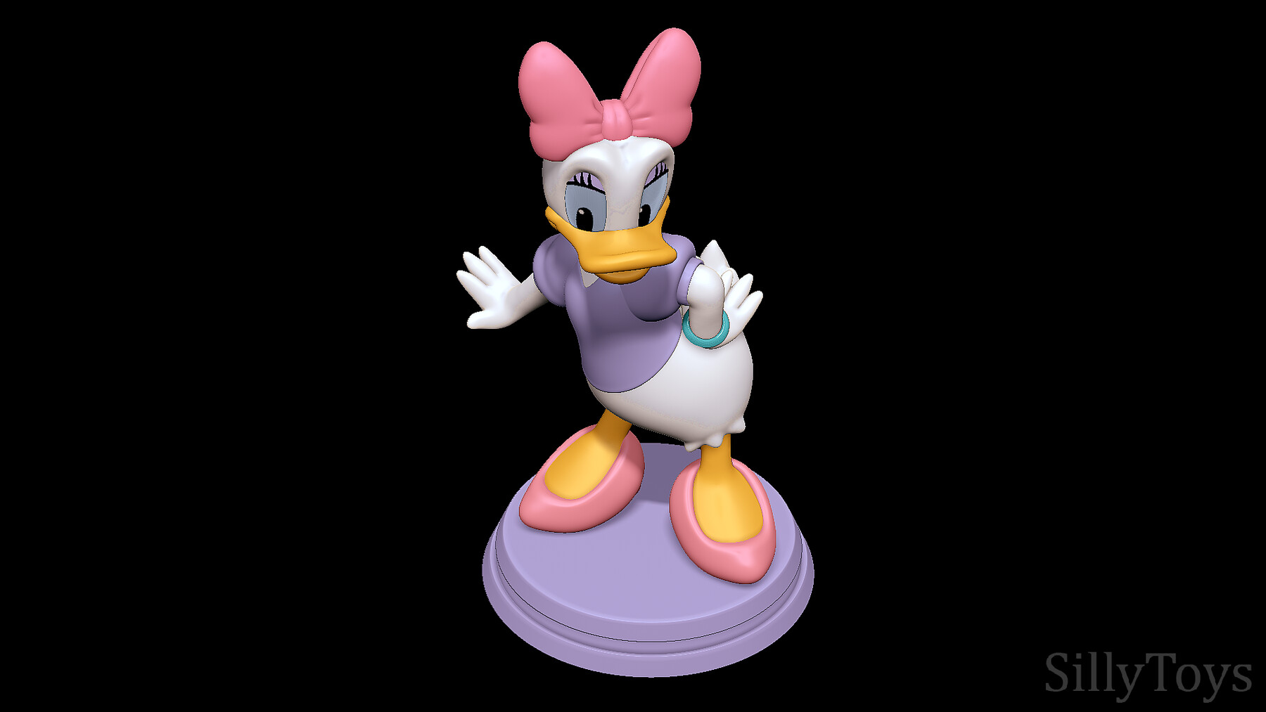 ArtStation - Daisy Duck 3D print model | Resources