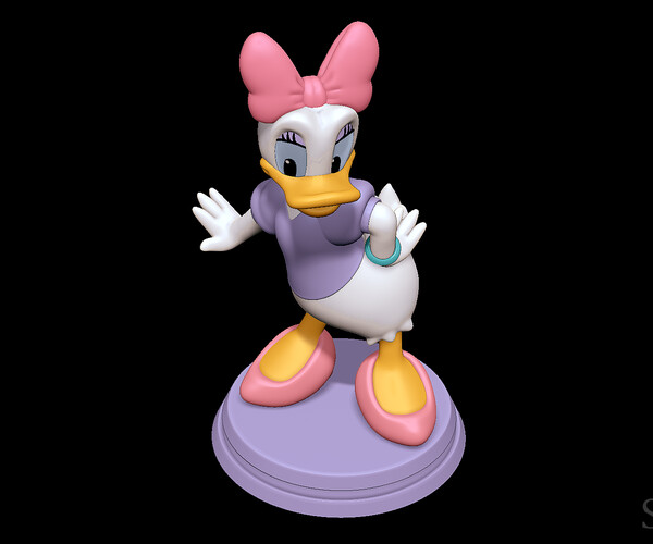 ArtStation - Daisy Duck 3D print model | Resources