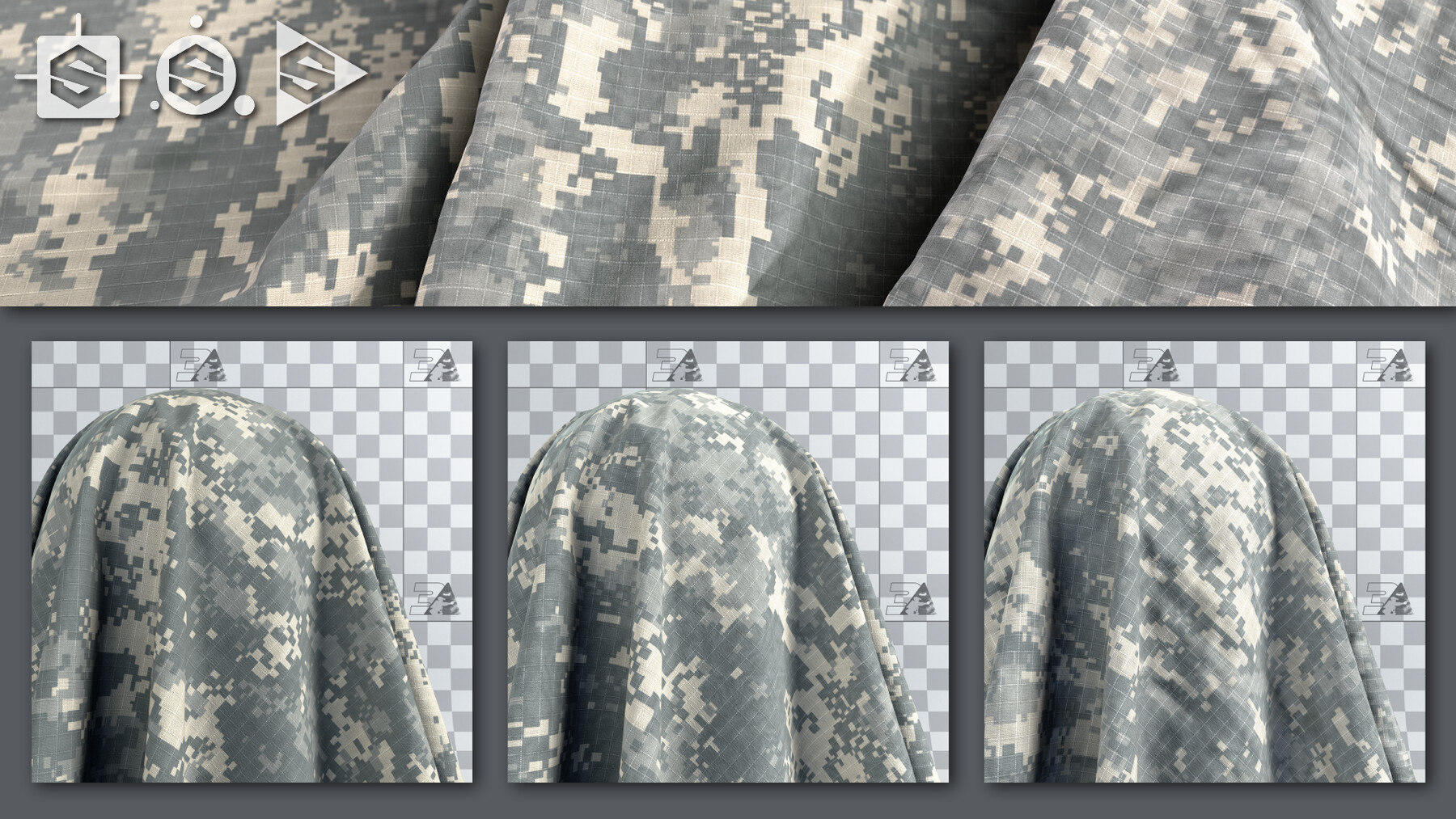 ArtStation - US Army UCP Camo Generator | Game Assets