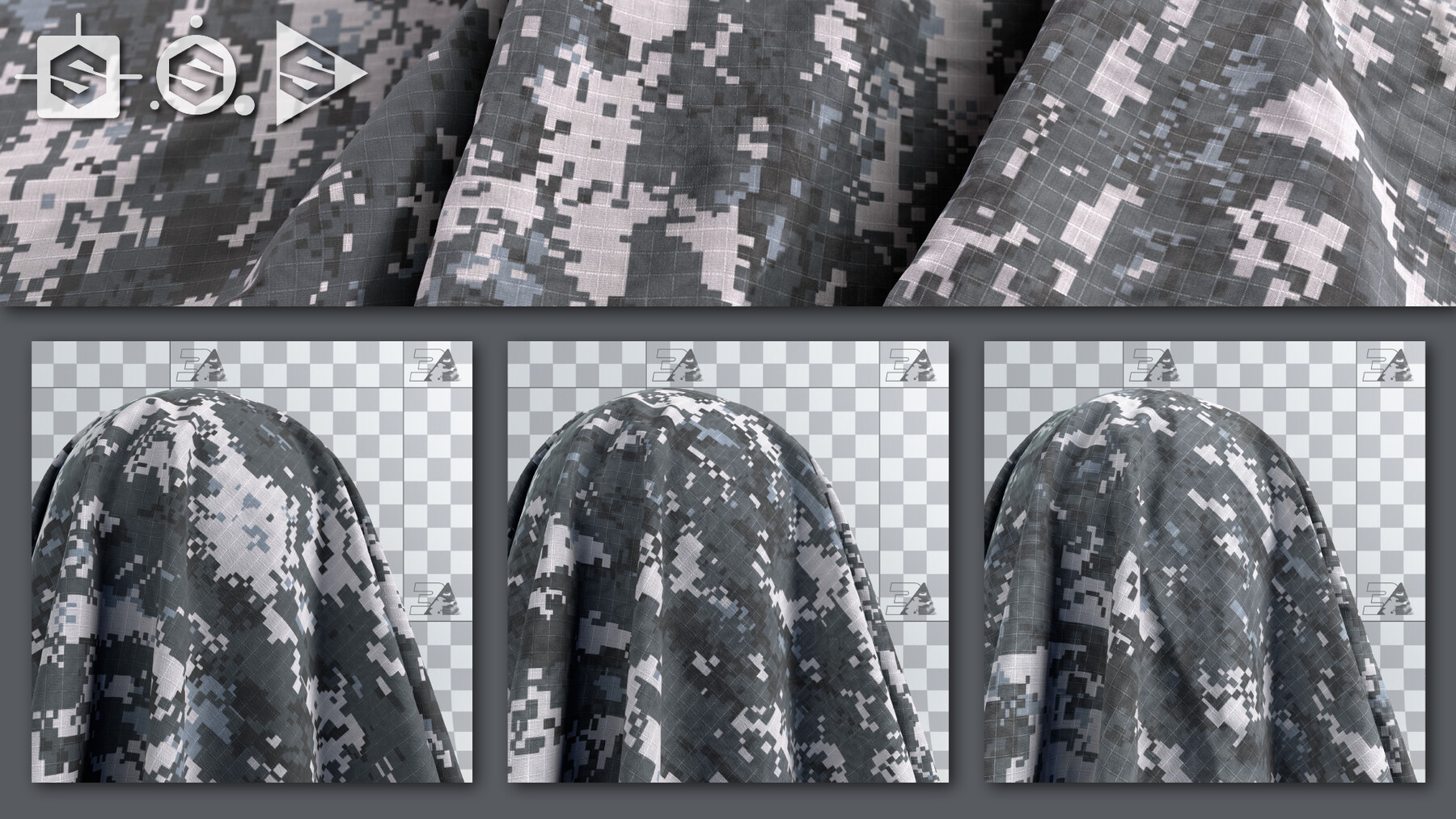 ArtStation - US Army UCP Camo Generator | Game Assets