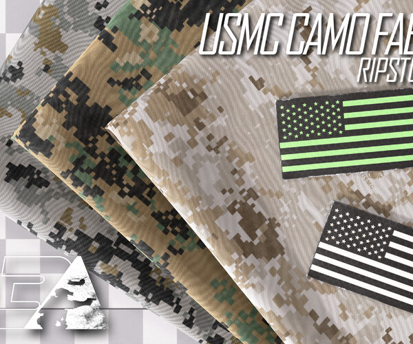 ArtStation - USMC Camo Generator | Game Assets