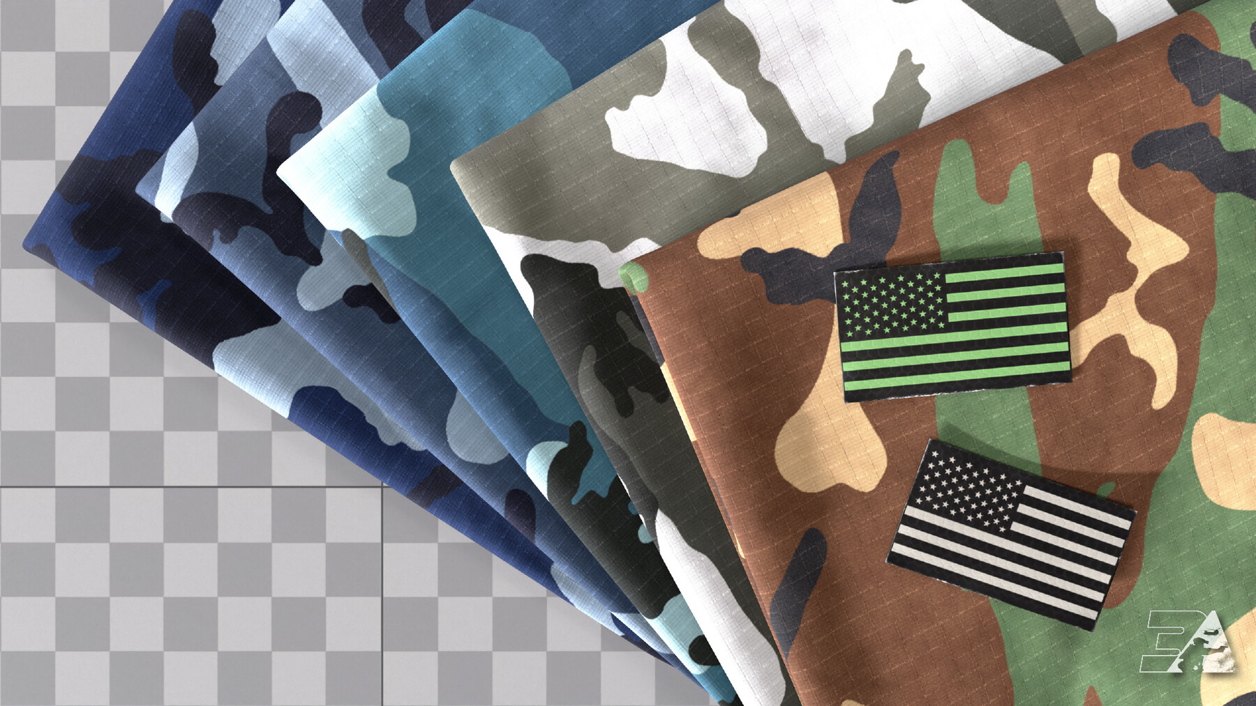 ArtStation - M81 Camo Generator | Game Assets