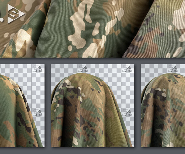 ArtStation - US Army OCP Camo Generator | Game Assets