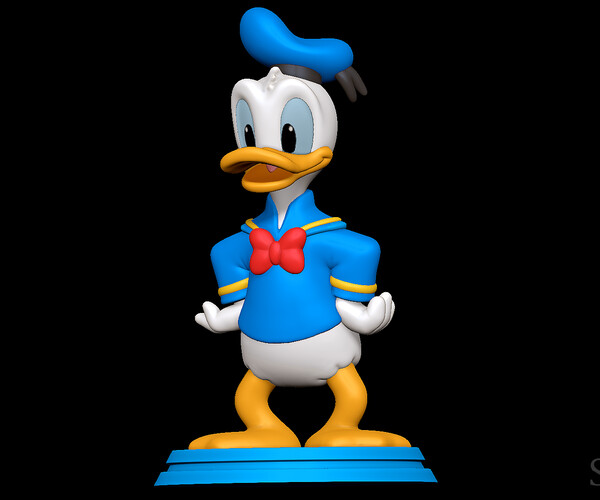 ArtStation - Donald Duck 3D print model | Artworks