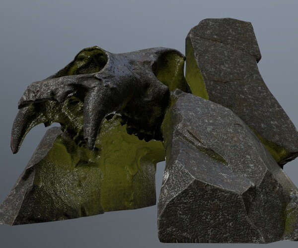 ArtStation - Skull gate | Game Assets