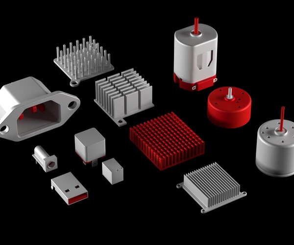 ArtStation - Simple Electronics library | Resources