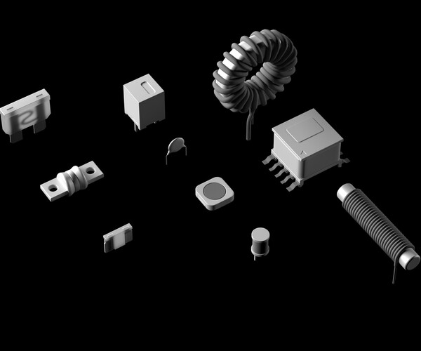 ArtStation - Simple Electronics library | Resources