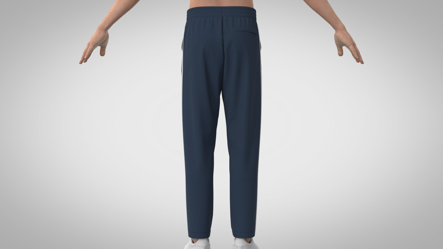 ArtStation - Sweatpants 2, Marvelous Designer, Clo3D +fbx, obj | Resources